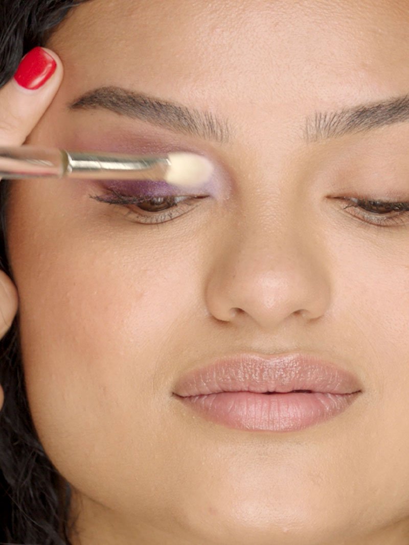 How To Wear Purple Eyeshadow - Makeup Tutorial - Maybelline