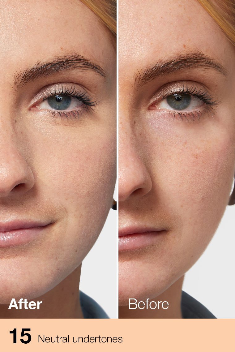 concealer before after