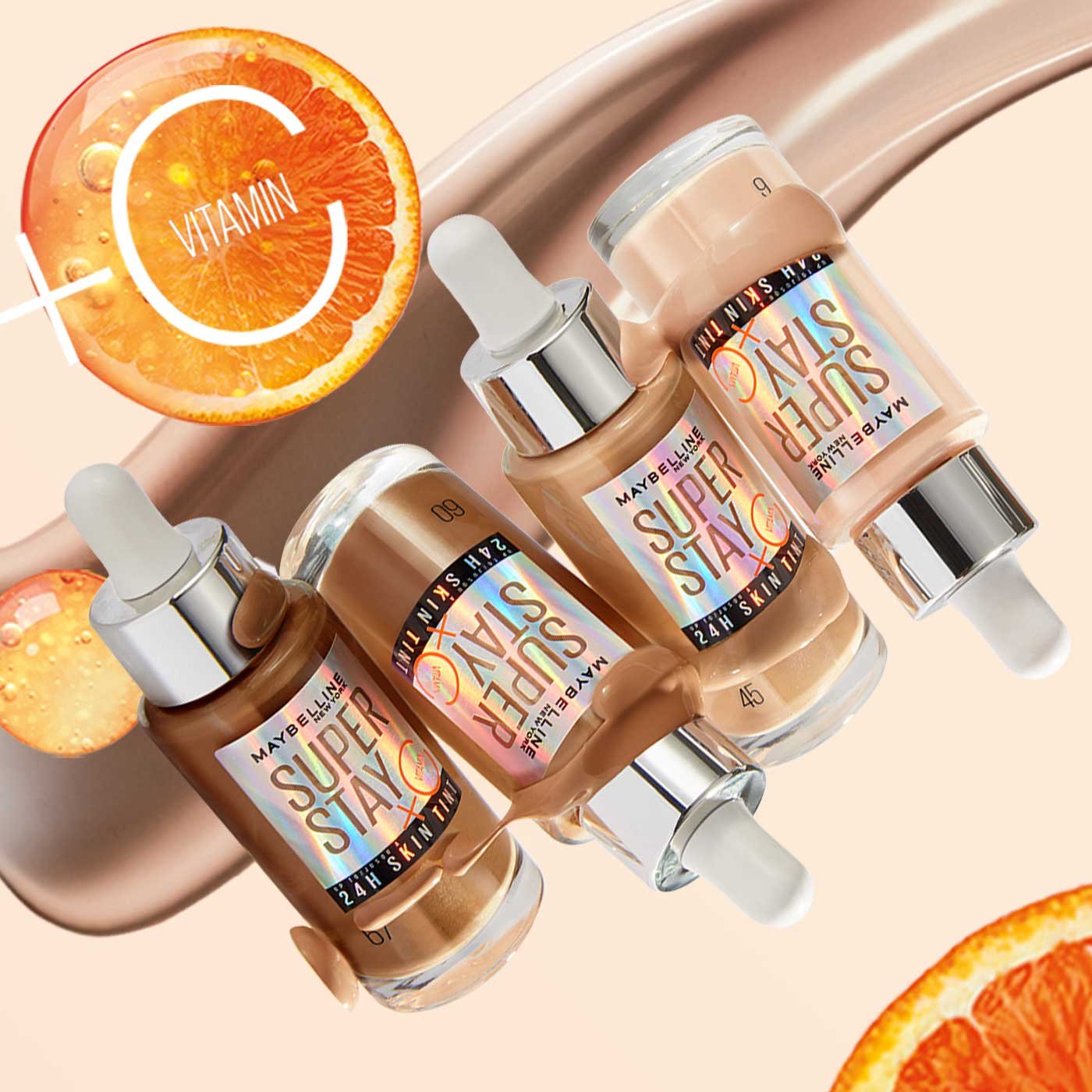 Super Stay 24 Hour Skin Tint with Vitamin C Maybelline