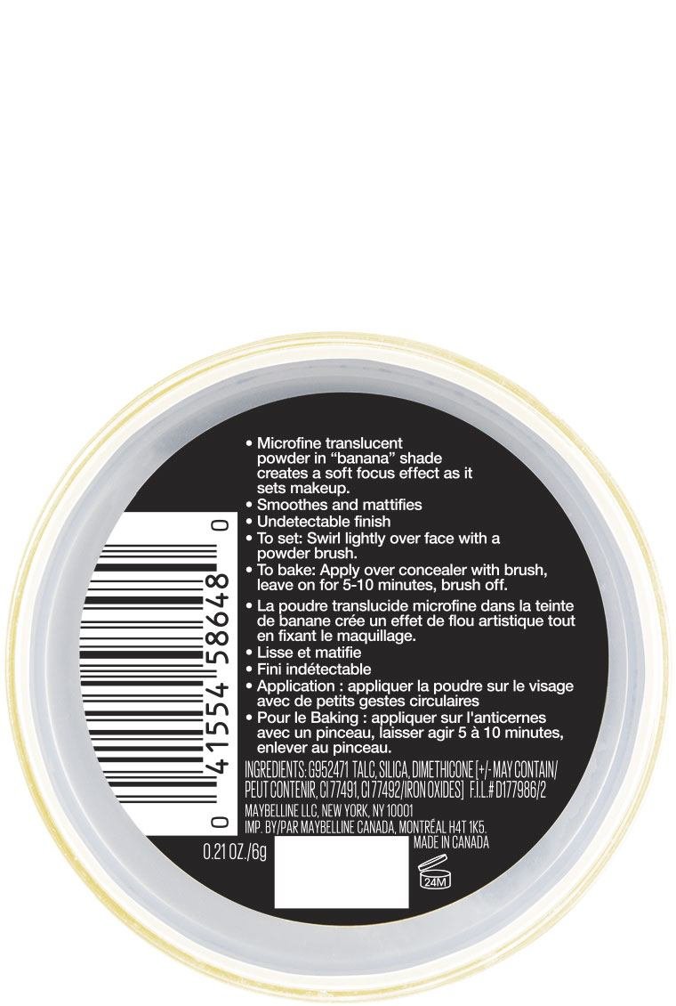 Lasting Fix® Banana Powder Loose Setting Powder Makeup - Maybelline