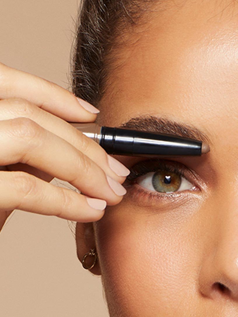 how to draw eyebrows thicker