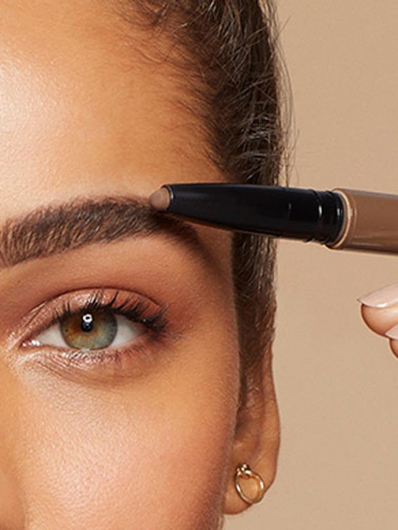 how to draw eyebrows when you have thick eyebrows