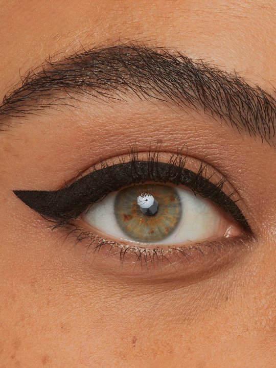 how to draw eye liner step by step