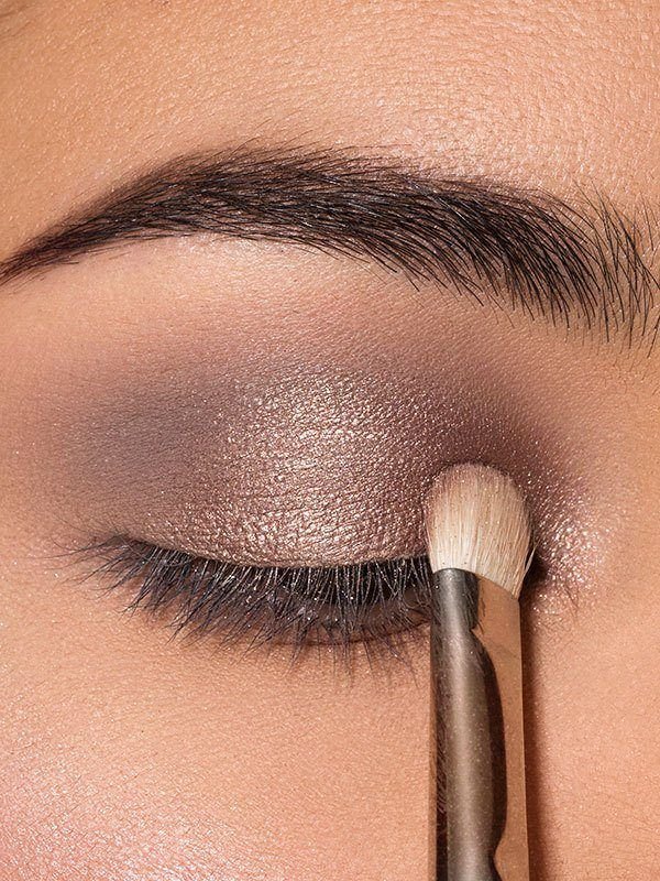 shimmery eye makeup tutorial