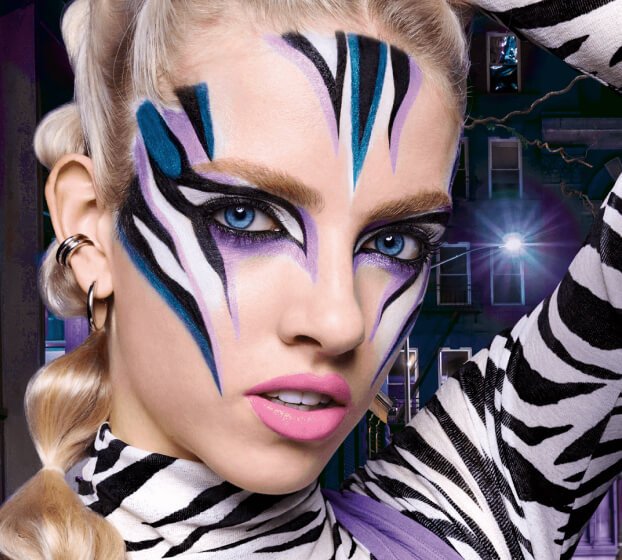 Easy Zebra Makeup Tutorial | Saubhaya Makeup